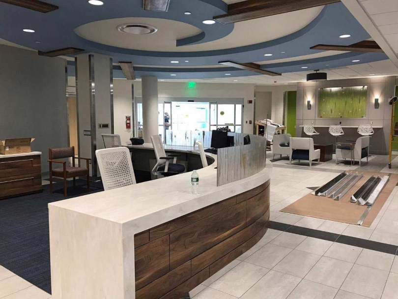 Southern Ocean Medical Center Lobby Renovation | Phoenix Medical ...